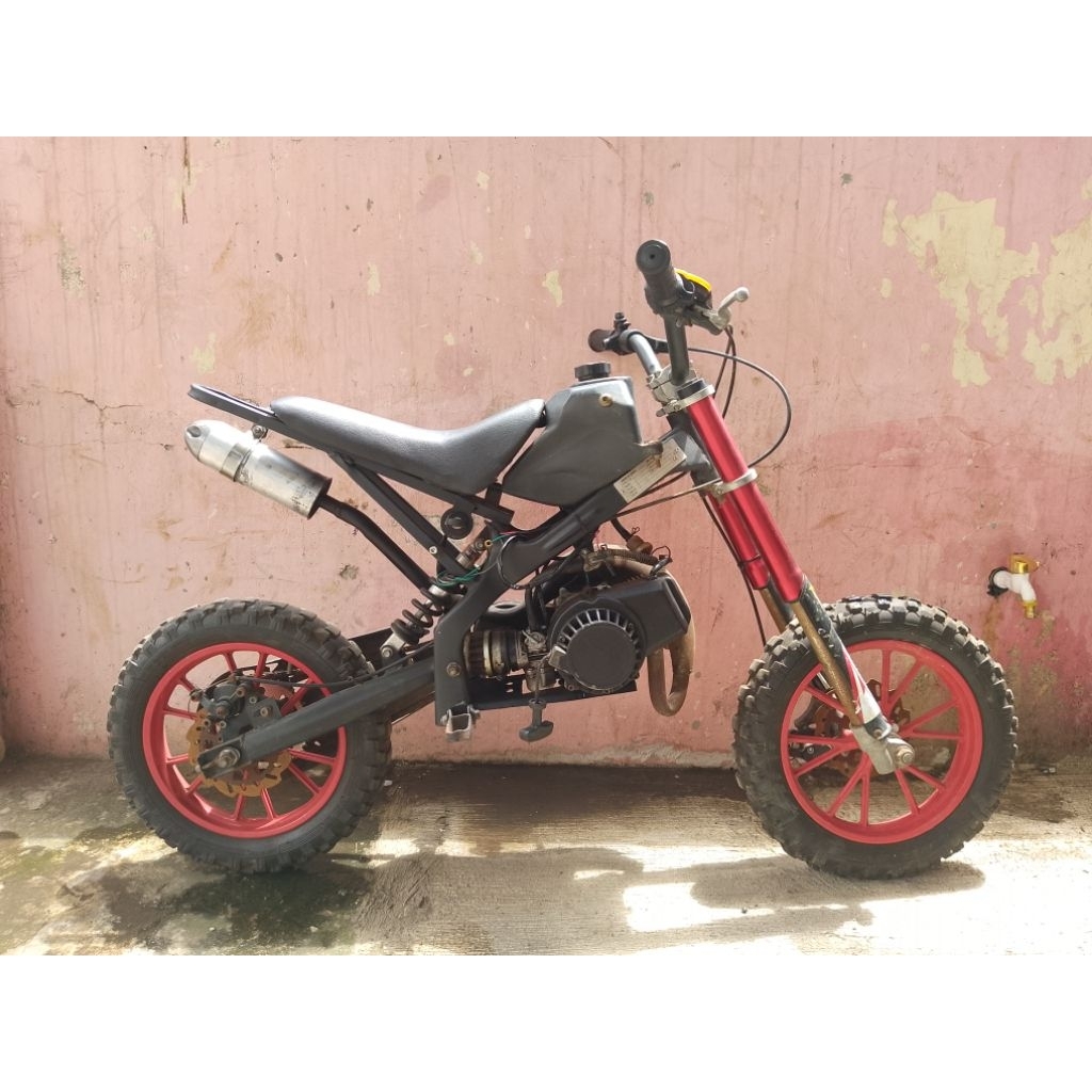Jual Motor Mini Trail Second Untuk Anak Ban 16 Tinggal Gass | Shopee ...
