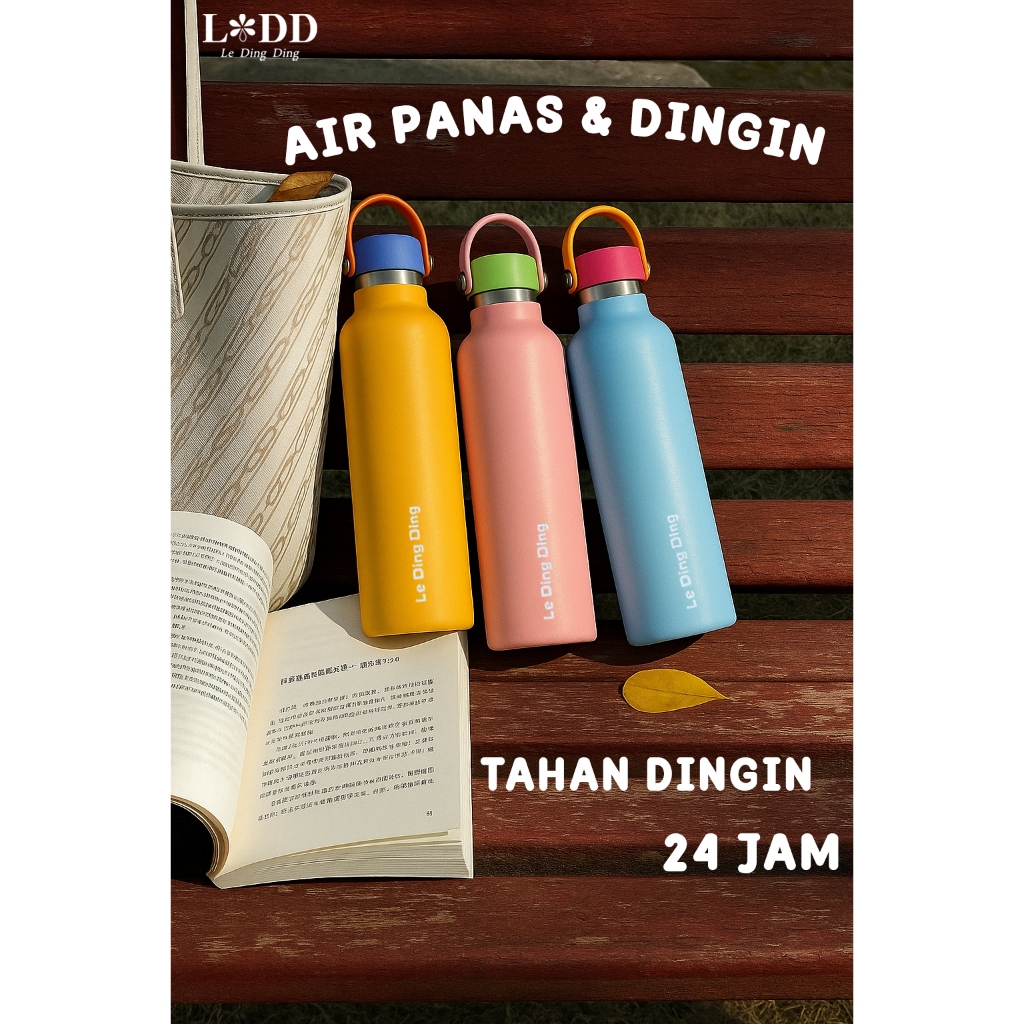 Jual Tumbler Stainless Tahan Panas Dan Dingin 24 Jam 750ML Botol Minum Portabel Vacuum SUS 316 ...