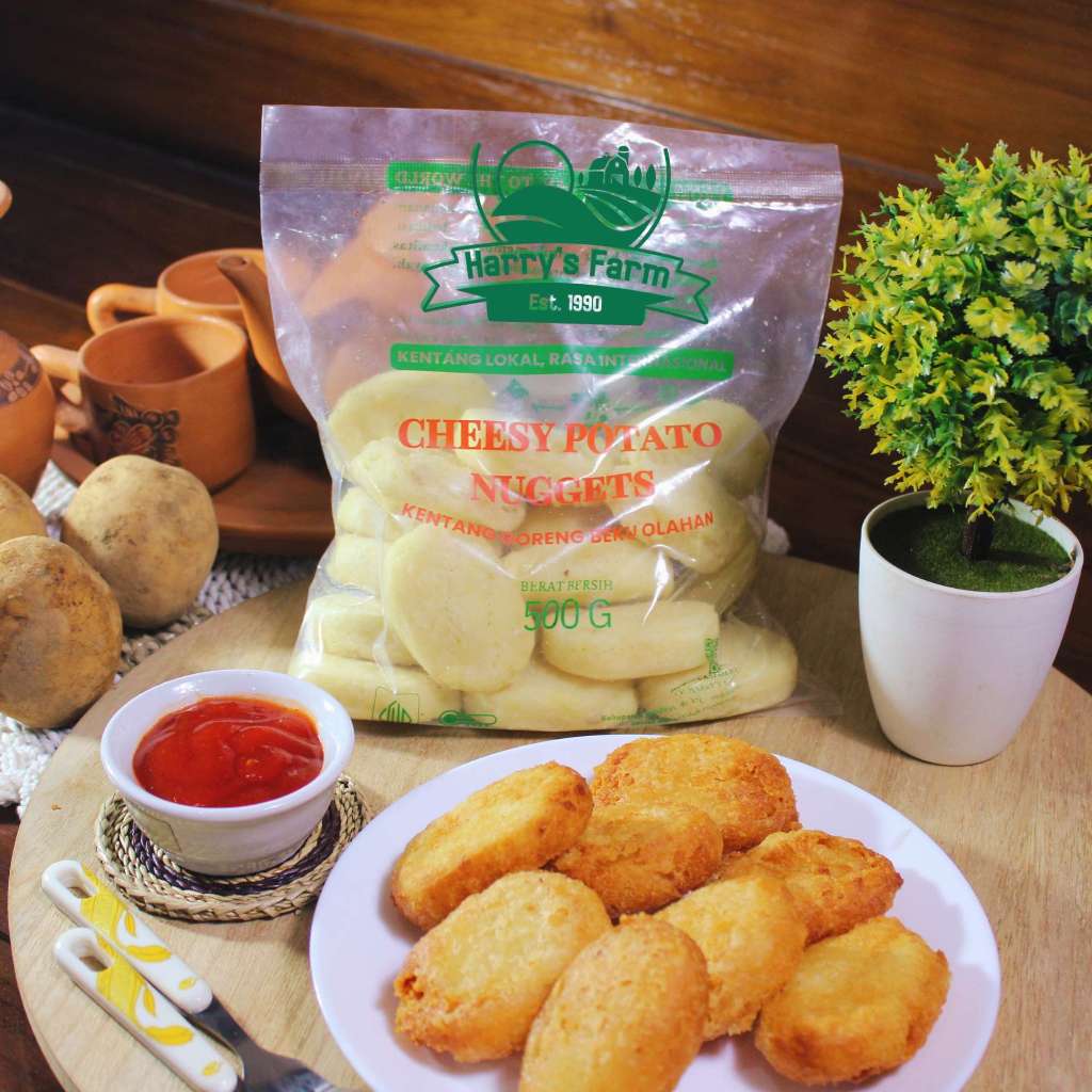 Jual Kentang Goreng | Cheesy Potato Nuggets 1 KG | Kentang Frozen ...