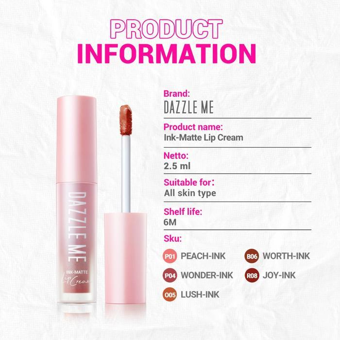 Jual Dazzle Me Lip Cream Terlengkap & Harga Terbaru Juni 2026 | Shopee ...