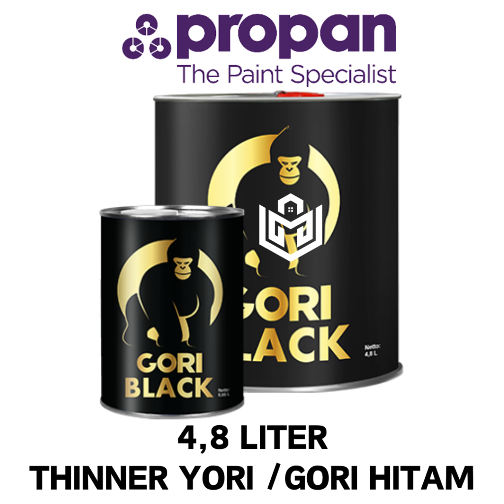 Jual Thinner Yori (Gori) Black / Hitam Anti Ngabut Untuk Melamine dan ...