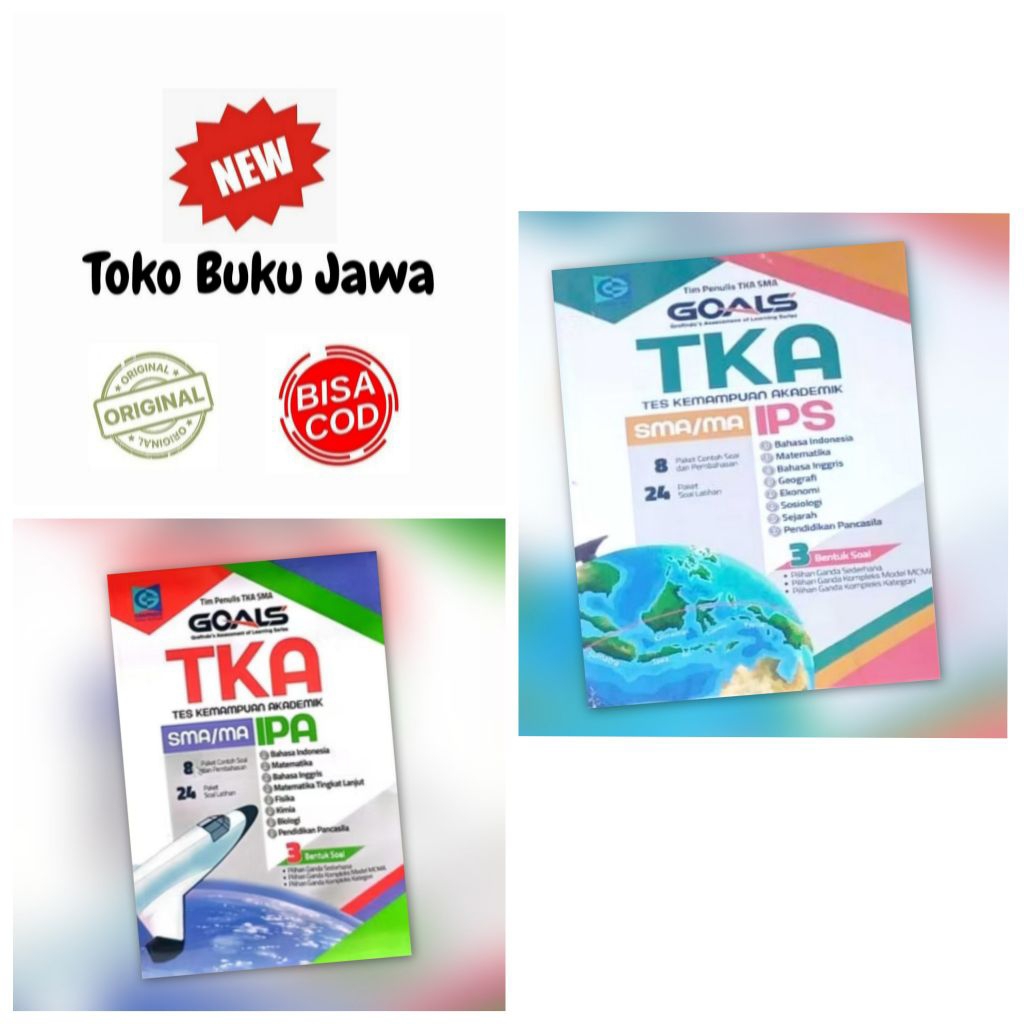 Jual Grafindo - ORI Buku TKA Goals TKA SMA / MA IPA IPS | Shopee Indonesia