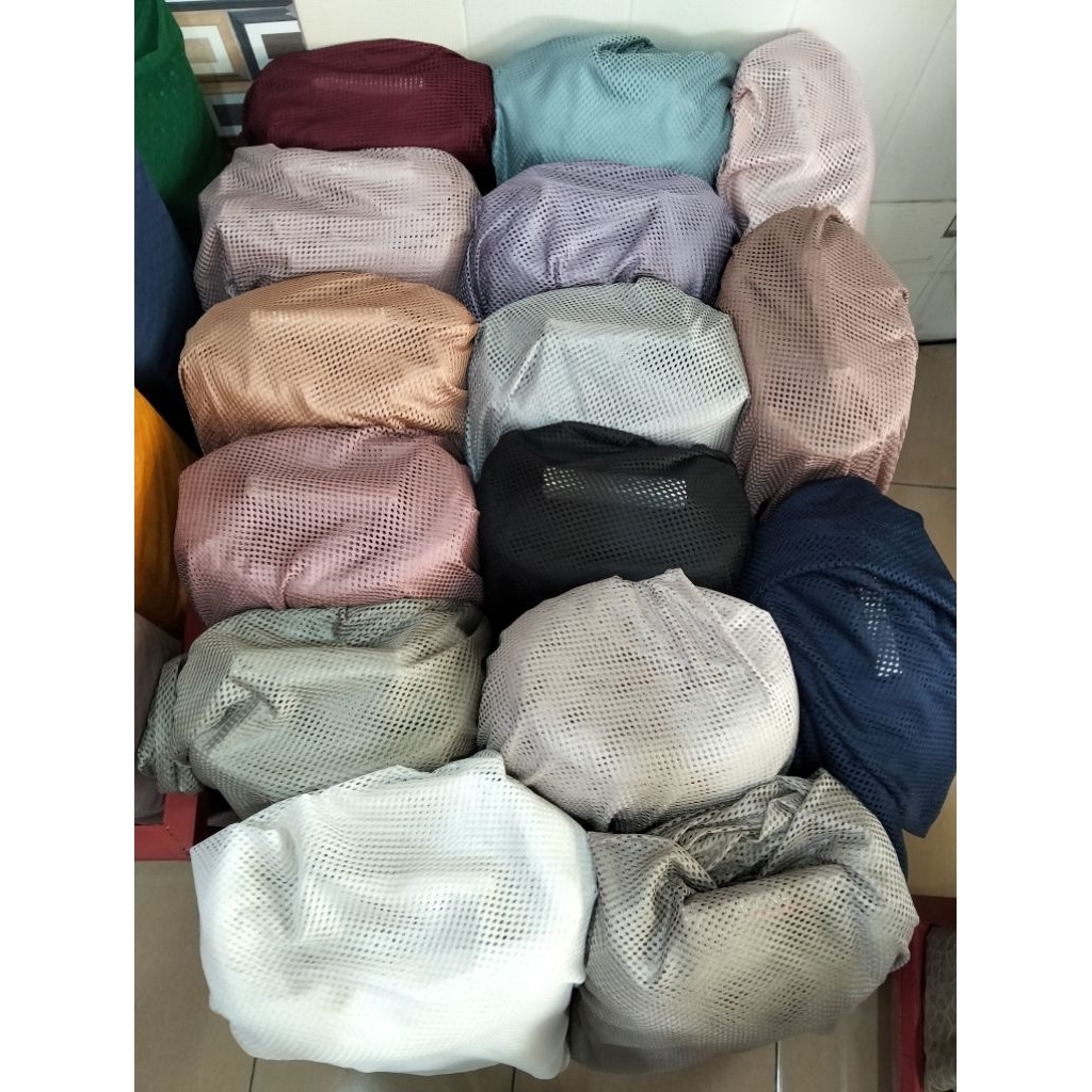Jual Kain Jala jaring lubang kecil halus/HOLLOW NETS | Shopee Indonesia