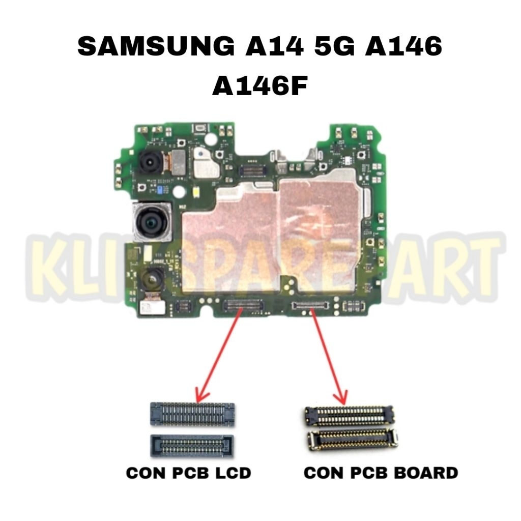 Jual Soket Connector Lcd Samsung A14 5G A146 Konektor Fpc Penghubung ...