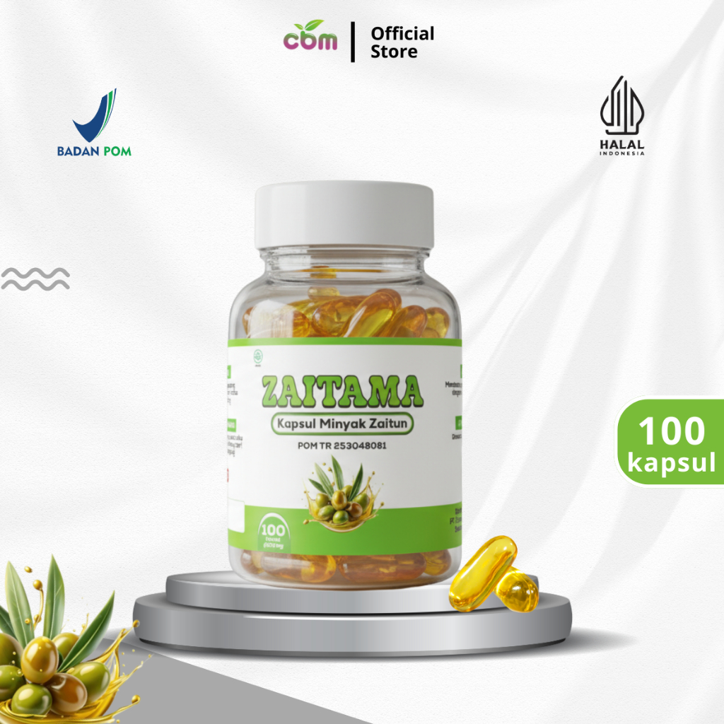 Jual Kapsul Minyak Zaitun (Extra Virgin Olive Oil) | ZAITUN OIL ...