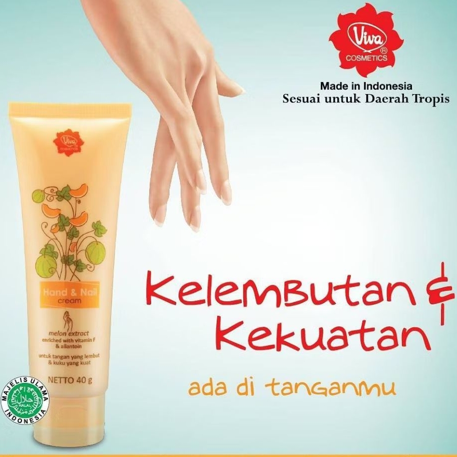 Jual VIVA Hand & Nail Cream (40g) | Shopee Indonesia