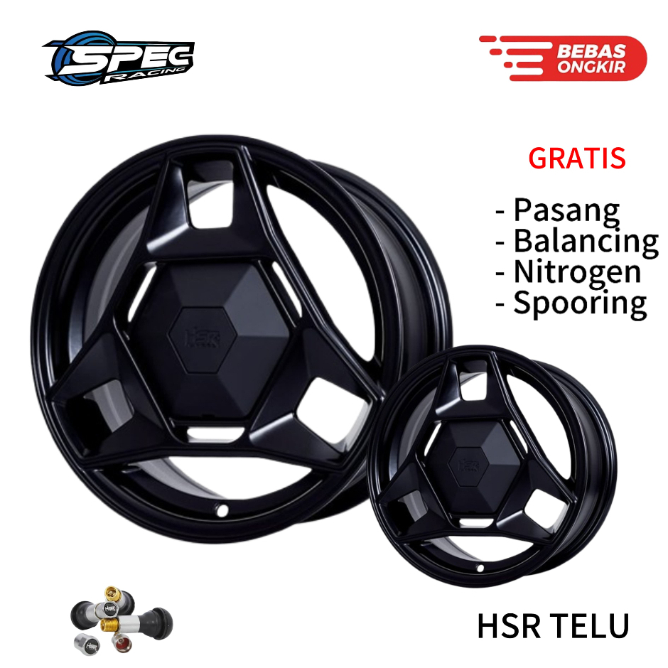 Jual Velg Mobil Racing Ring 15 Hsr Telu Untuk Jazz Calya City Avanza Xenia Kijang Dll | Shopee ...