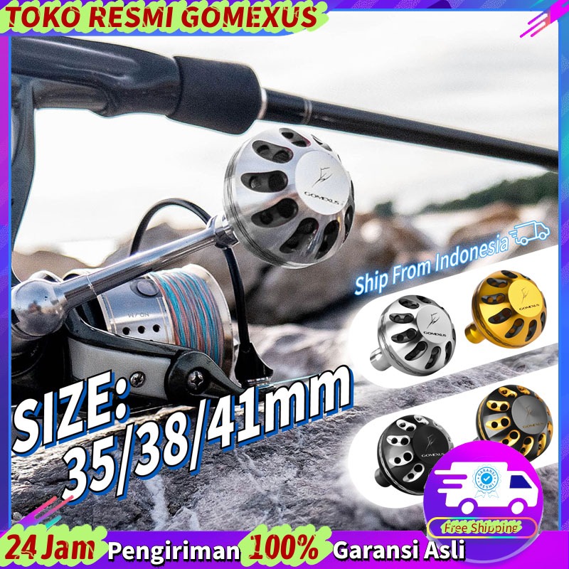 Jual Gomexus Handle Knob 35-41mm Joran BC pancing alat pancing set knop ...