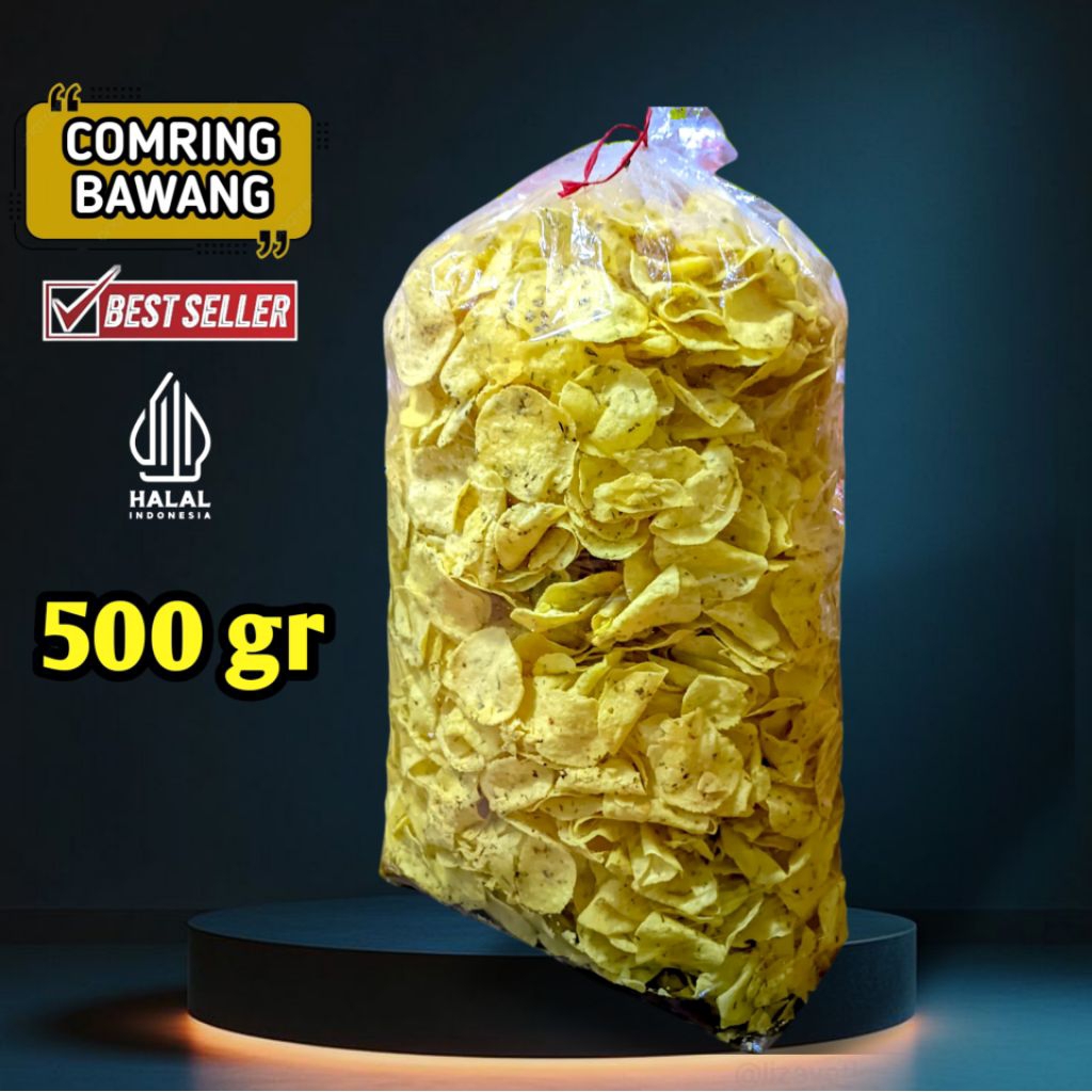 Jual COMRING BAWANG 500 GR MURAH KHAS CIAMIS LEBIH GURIH DAN KRIUK ...