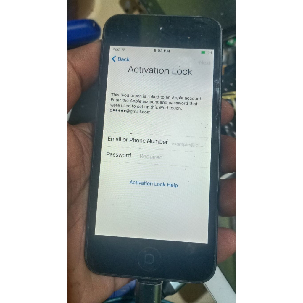 Jual iphone ipod gen 5 A1421 terkunci akun | Shopee Indonesia