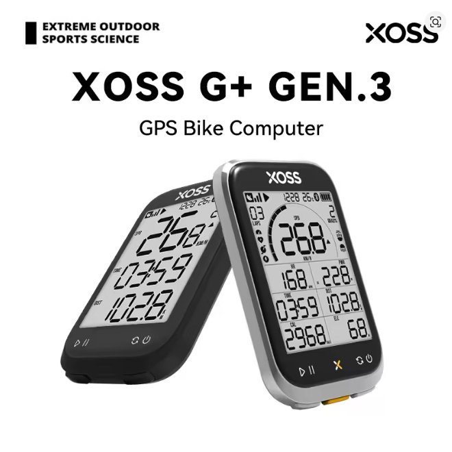 Jual XOSS G3+ Speedometer Sepeda GPS Gen 3 dengan Power Meter Cadence ...
