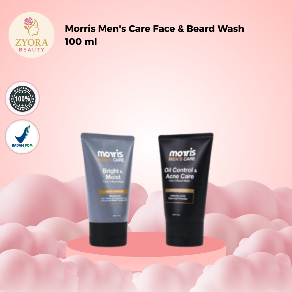Jual Morris Men's Care Face & Beard Wash 100 ml | Shopee Indonesia