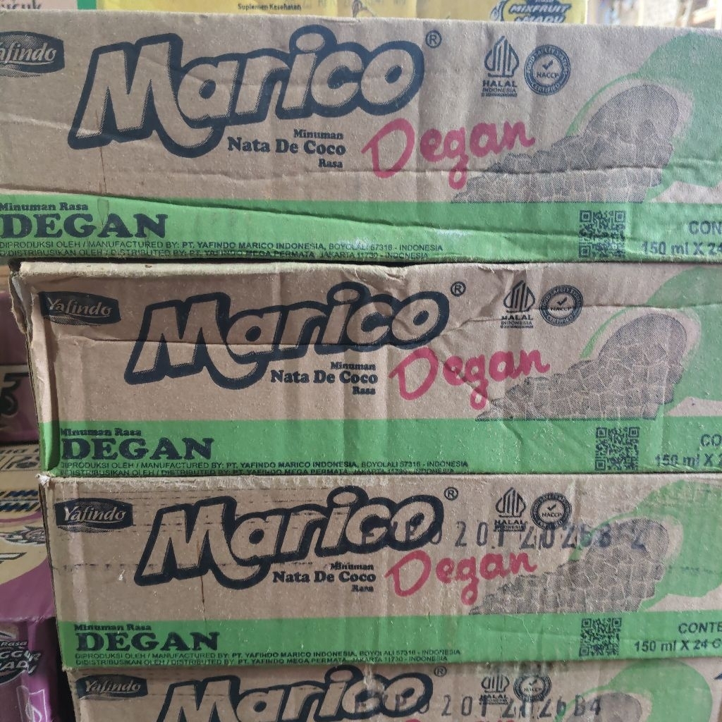 Jual Marico Degan cup 1 karton isi 24 cup | Shopee Indonesia