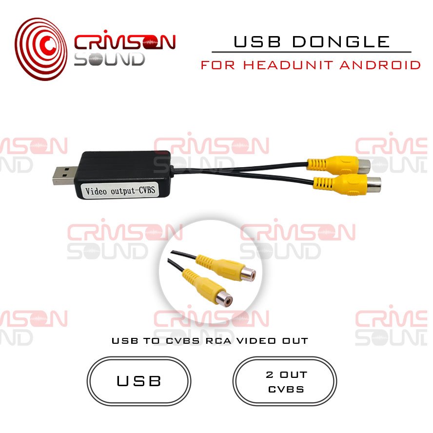 Jual Kabel Adaptor dongle FlazzAudio Dongle Converter Video Out CVBS ...