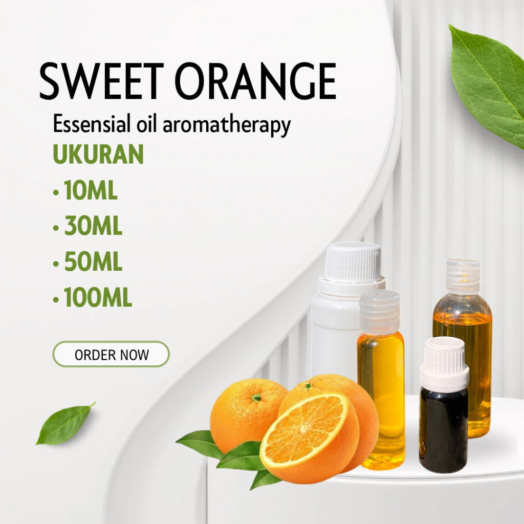 Jual 10-100ml Varian Minyak atsiri jeruk manis/sweet orange pure essensial oil Aromatherapy ...