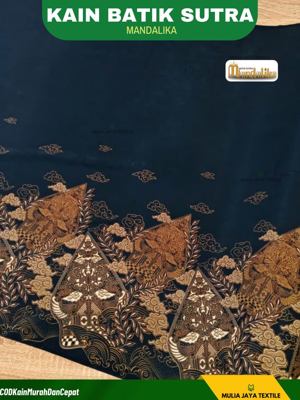 Jual Kain Batik Bsy Polyester Lembut Halus Murah Meteran Batik ...