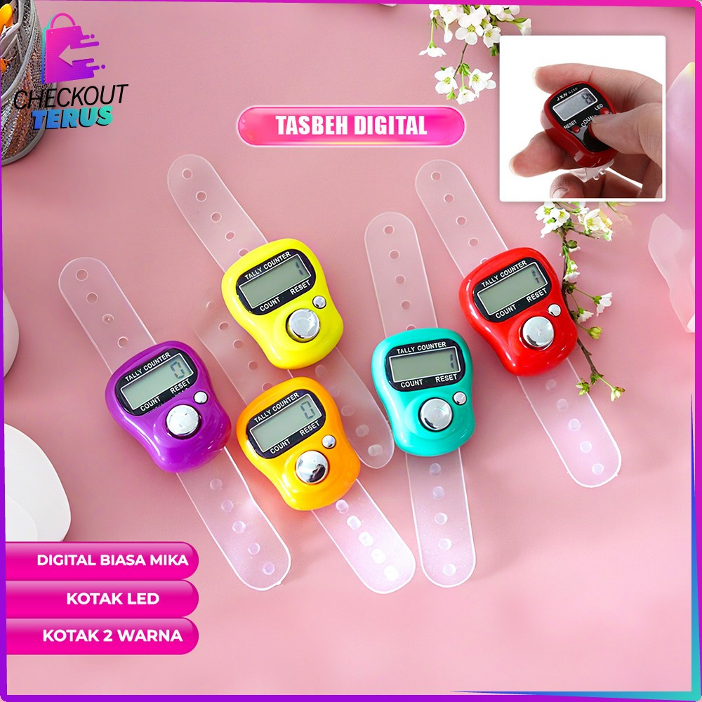 Jual CT C205 Tasbih Digital Mini Tally Counter Tasbeh Kecil Manual ...