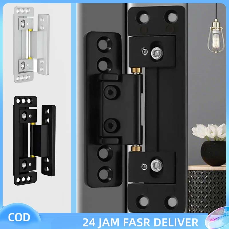 Jual 1Pcs Engsel Pintu Invisible Hinge Adjustable Engsel Pintu Tanam ...
