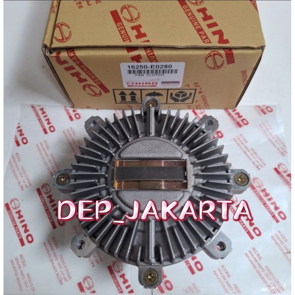 Jual FAN CLUTCH VISCO VAN FAN SARANG TAWON HINO DUTRO HT130 12VOLT ...