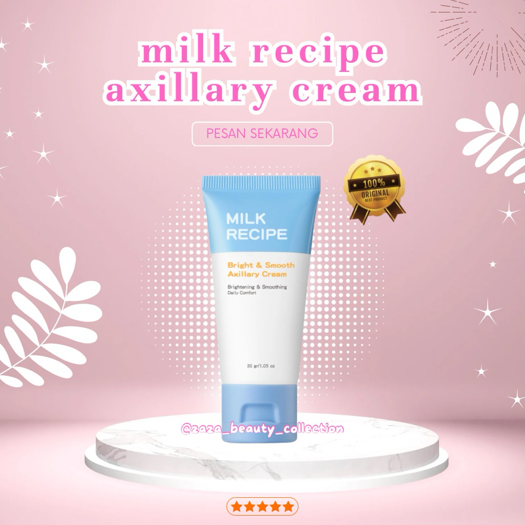 Jual (READY) MILK RECIPE Axillary Cream - Whitening Krim Pencerah ...