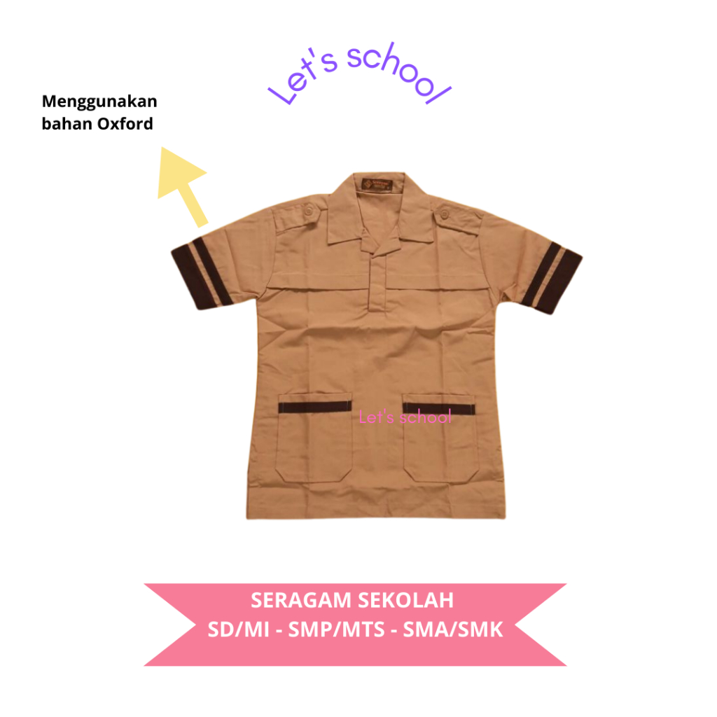 Jual BAJU PRAMUKA SIAGA KANCING 2 PENDEK | Shopee Indonesia