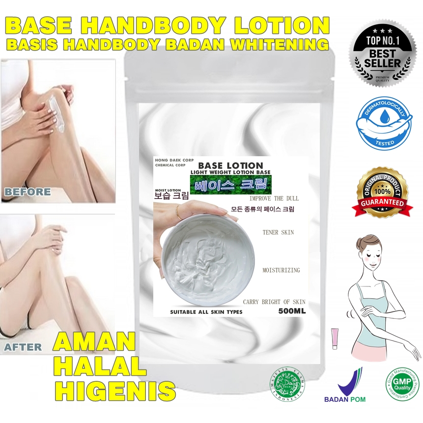 Jual BASE LOTION HB BASIS LOTION HB SUPER PEMUTIH BAHAN DASAR HANDBODY ...