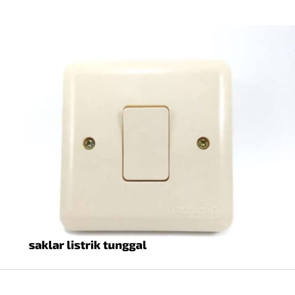 Jual SAKLAR LISTRIK TUNGGAL | Shopee Indonesia