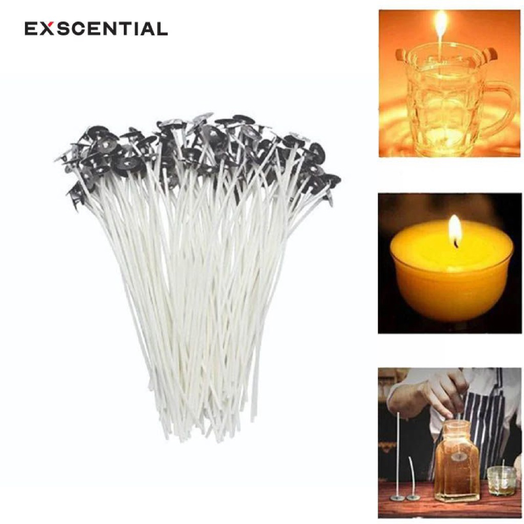 Jual Exscential - sumbu lilin - Cotton Wicks Candle / Candle Wicks ...