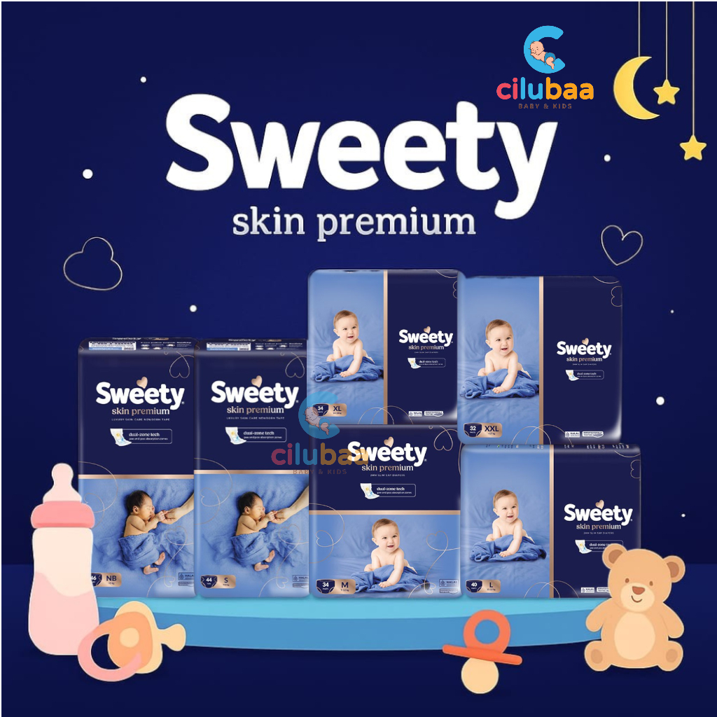 Jual Sweety Skin Premium L30/L40/M34/M46/XL26/XL34/XXL32/NB46/S44 ...