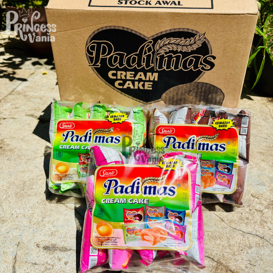 Jual GROSIR PADIMAS CREAM CAKE KEMASAN 8GR 1 DUS ISI 100PCS | Shopee ...