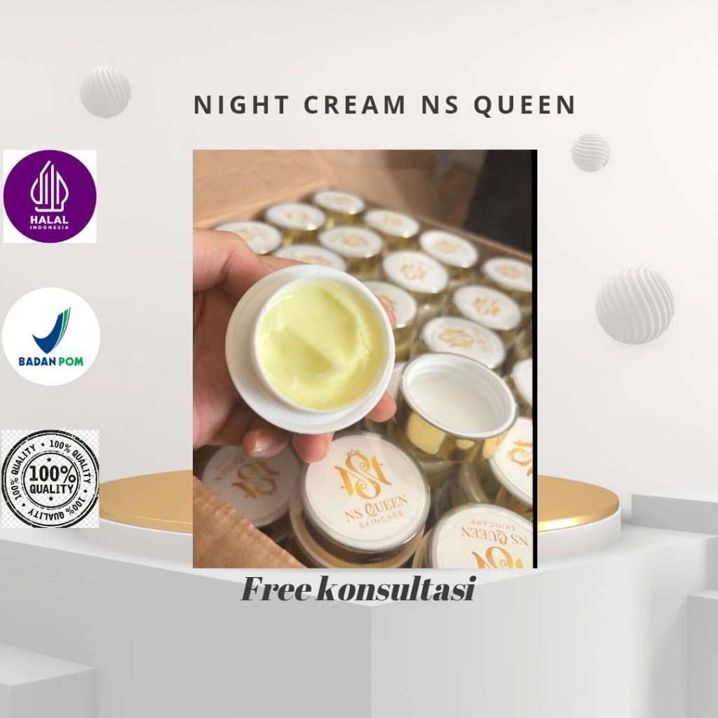 Jual ECER NIGHT CREAM EXLUSIVE NS QUEEN | Shopee Indonesia