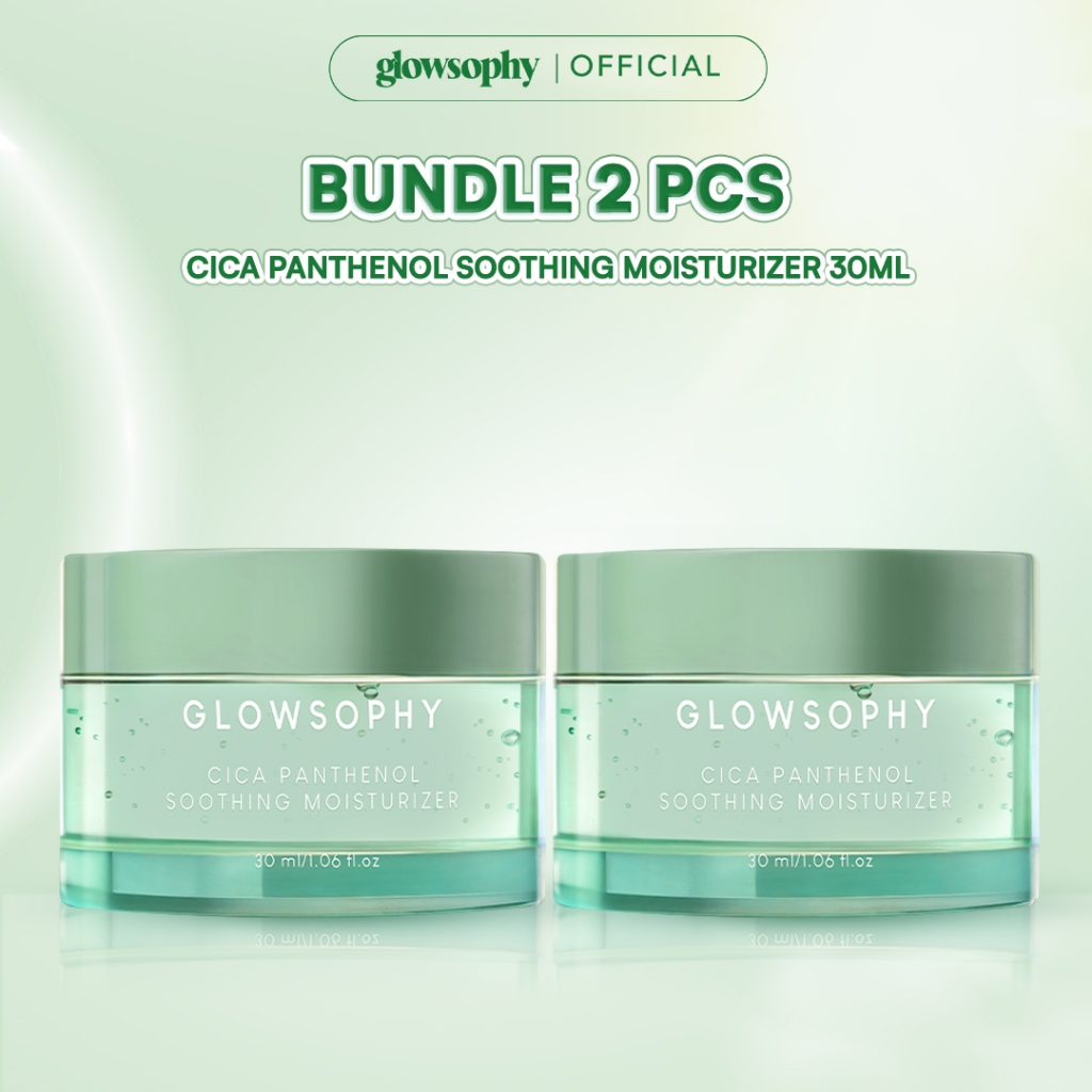 Jual Glowsophy Bundle 2 Pcs CICA Panthenol Soothing Moisturizer Calming ...