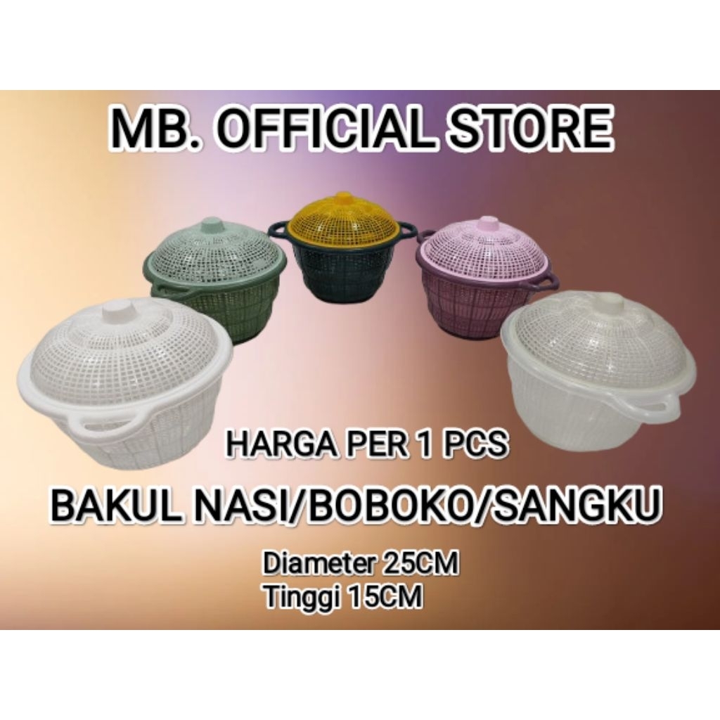 Jual BAKUL NASI-BOBOKO-SANGKU NASI TNK | Shopee Indonesia