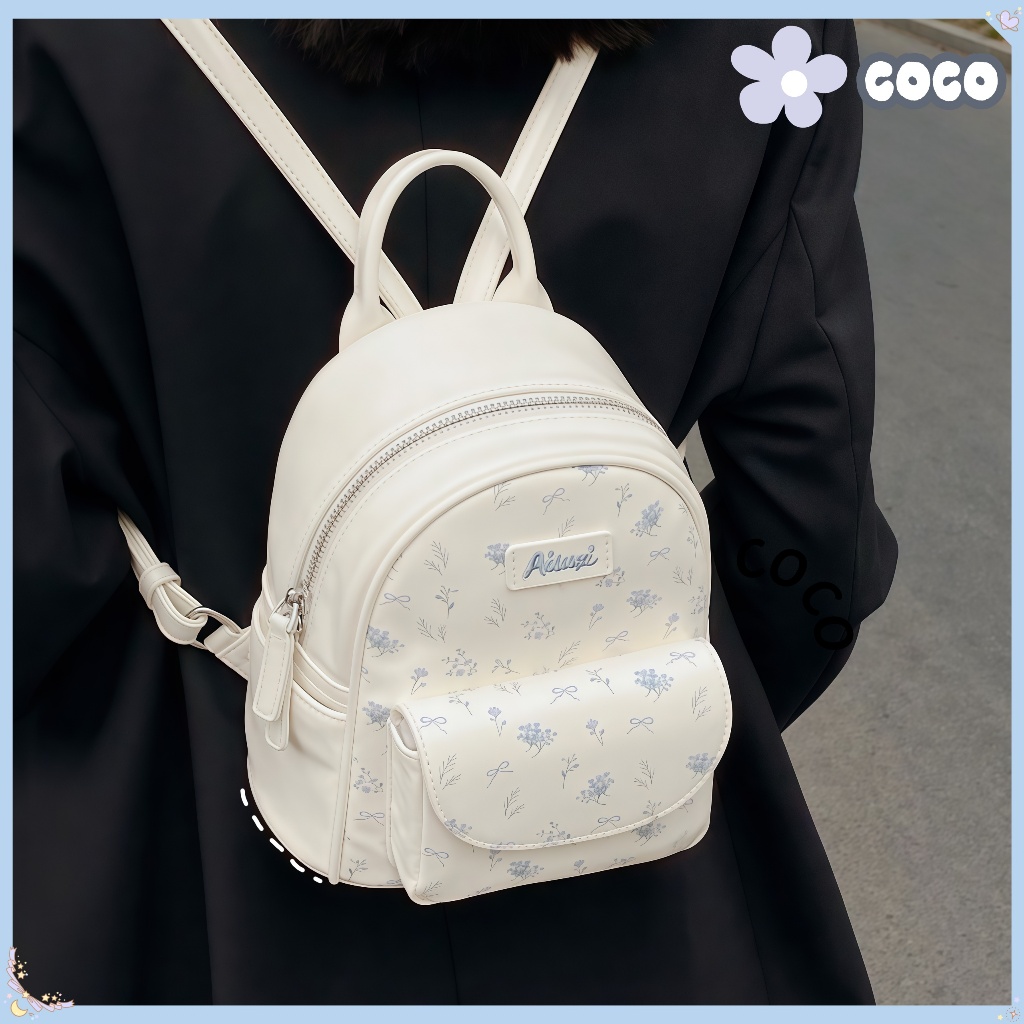 Jual [COD] Tas Ransel Mini Baru/Lucu PU Cewek Backpack/Tas Bahu Fashion ...