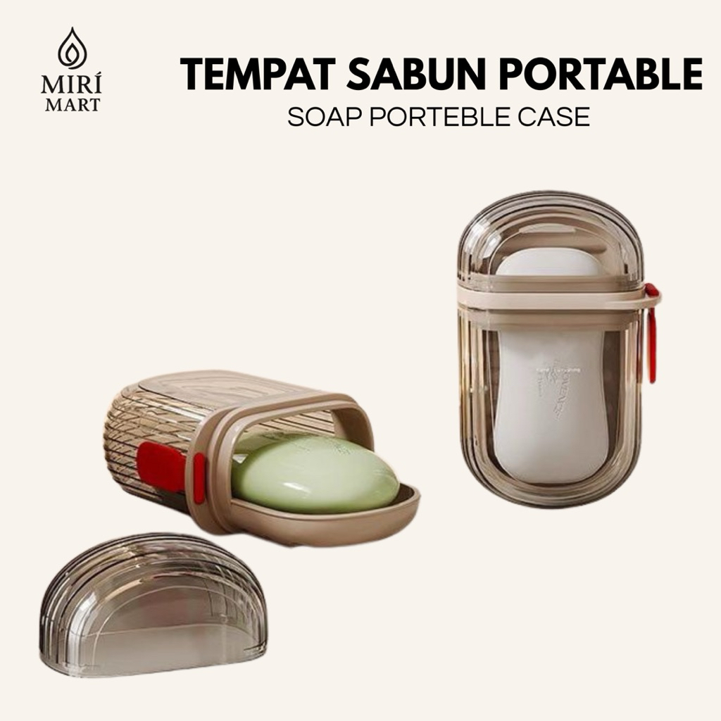 Jual Kotak Sabun Portable - Wadah Sabun Batangan Travel Case | Anti ...