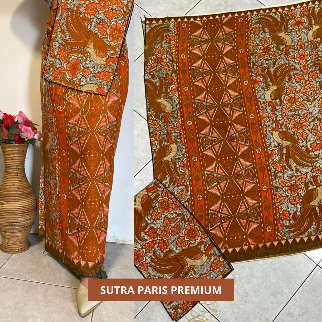 Jual Kamen Sutra Paris ATBM Setelan Selendang Warna Cerah, Tidak Luntur ...