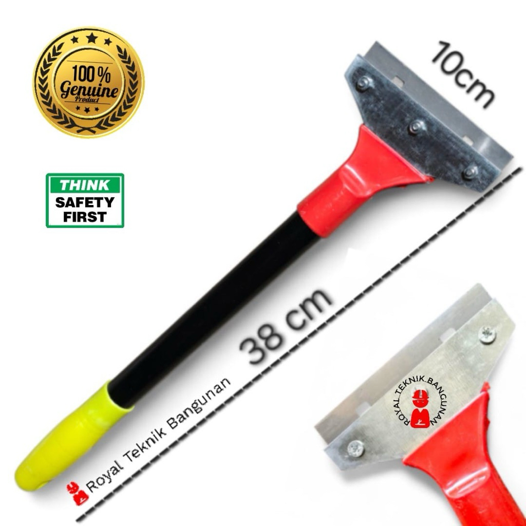 Jual Portable Scraper Pisau Pembersih Kaca 38 cm / Kape Sekrap Ubin ...