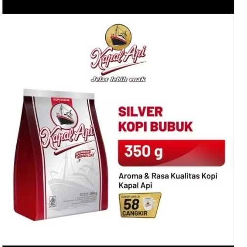 Jual Kopi Kapal Api Special Silver 350 Gram | Shopee Indonesia