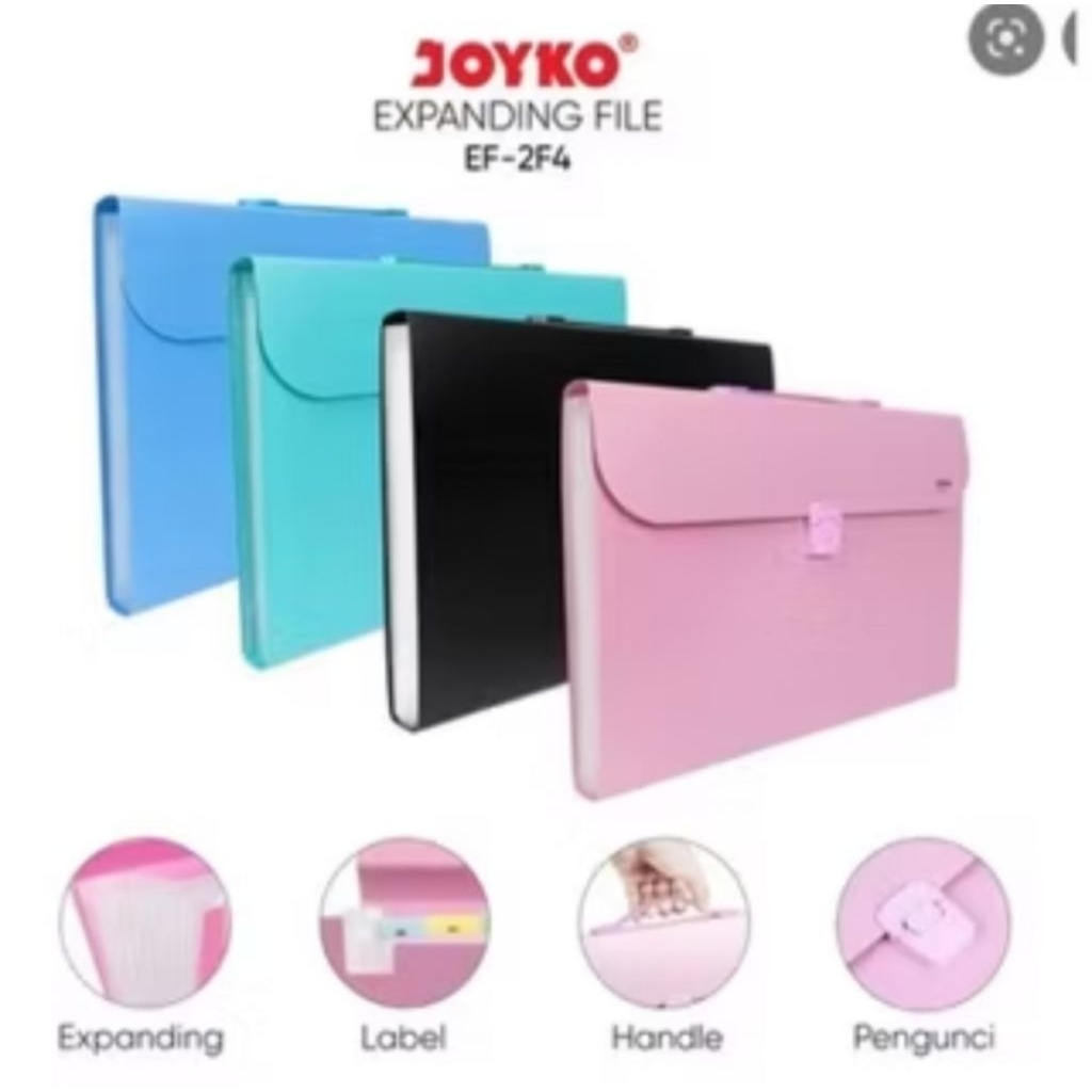 Jual Expanding File/Map Plastik Dokumen Odner File /Joyko Expanding ...