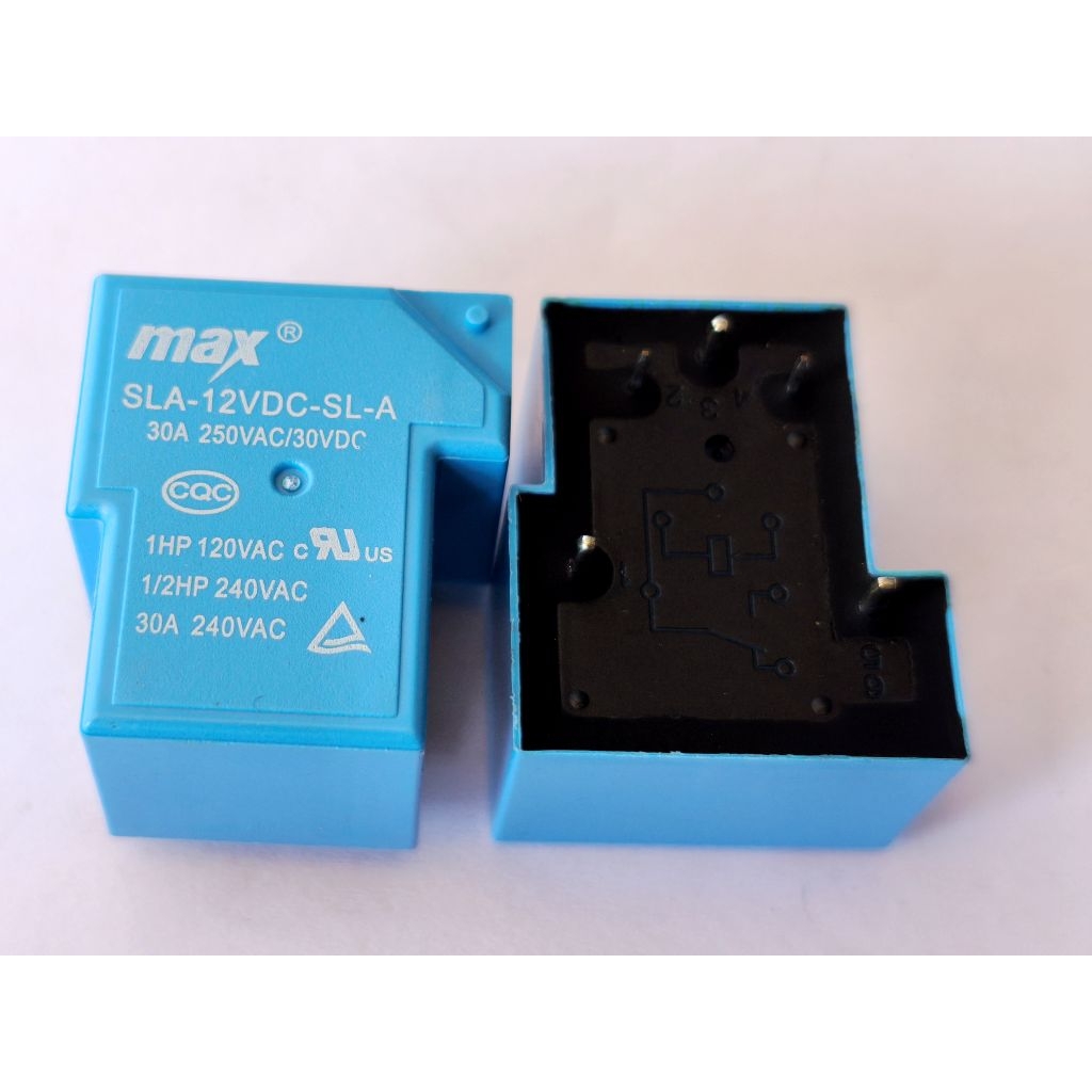 Jual MAX Relay Kodok 5 Pin Kaki 12V / 24V 30A Asli | Shopee Indonesia