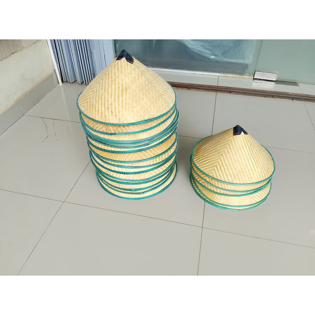 Jual TOPI CAPING ANYAMAN BAMBU | Shopee Indonesia