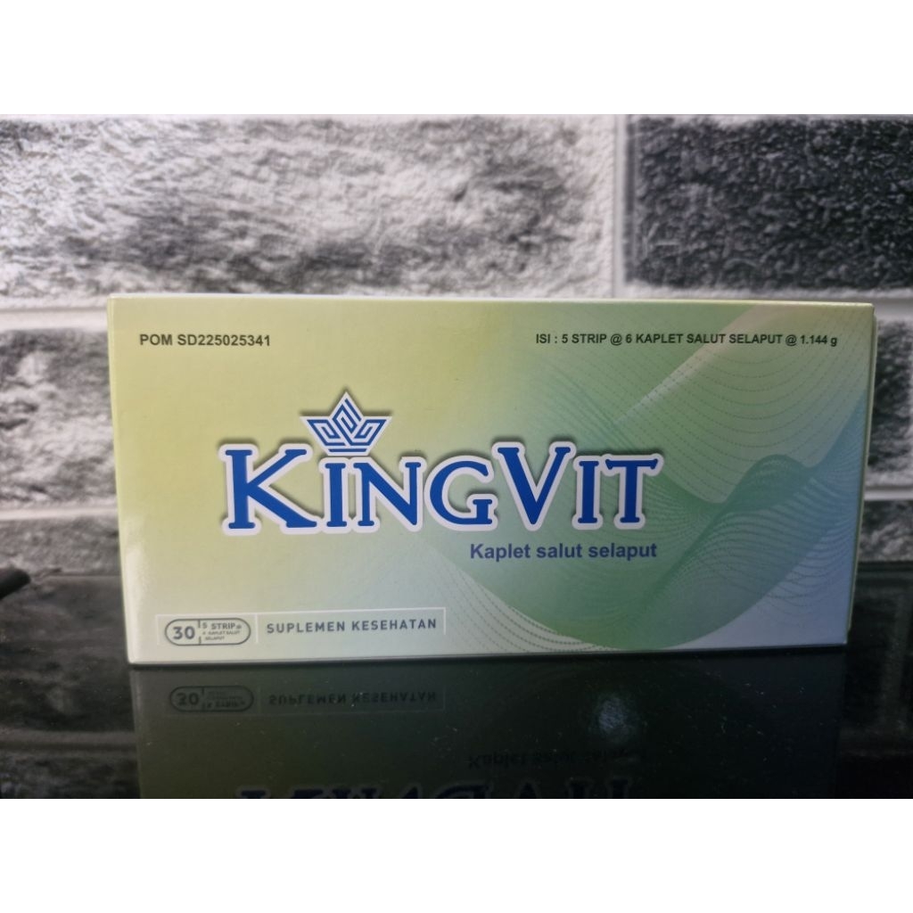 Jual KINGVIT BOX ISI 5 STRIP @6 KAPLET (KEMASAN BARU) | Shopee Indonesia