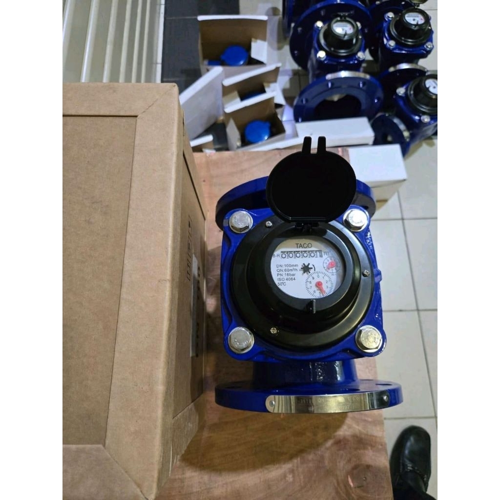 Jual Meteran Air / Water Meter TACO Type Flange Size 4 Inch ( 100 mm ...