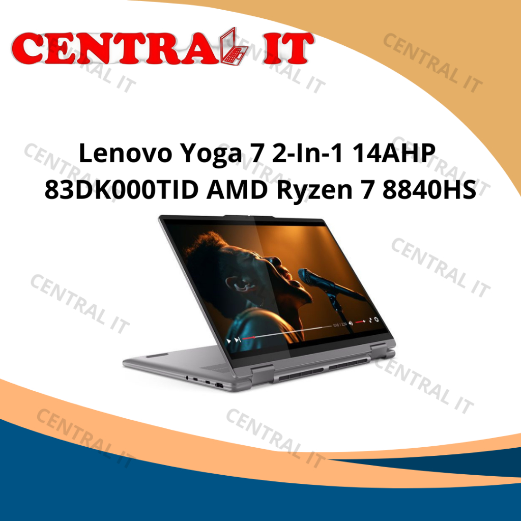 Jual Lenovo Yoga 7 2-in-1 14AHP 83DK000TID AMD Ryzen 7 8840HS Laptop ...
