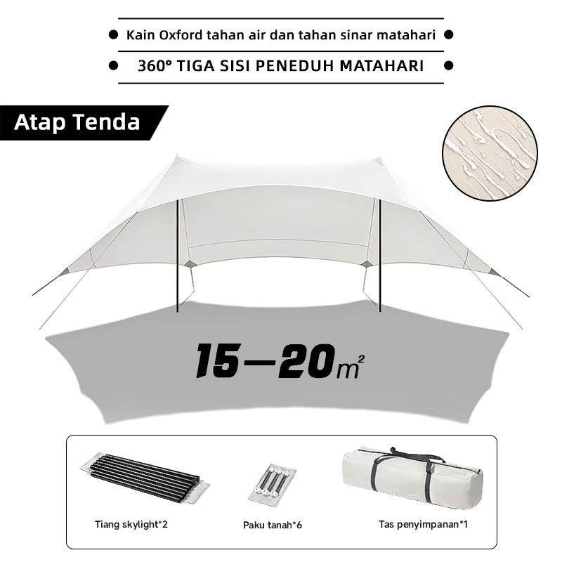 Jual Mountpeak Canopy Flysheet Set Tenda kanopi berkemah di luar ...