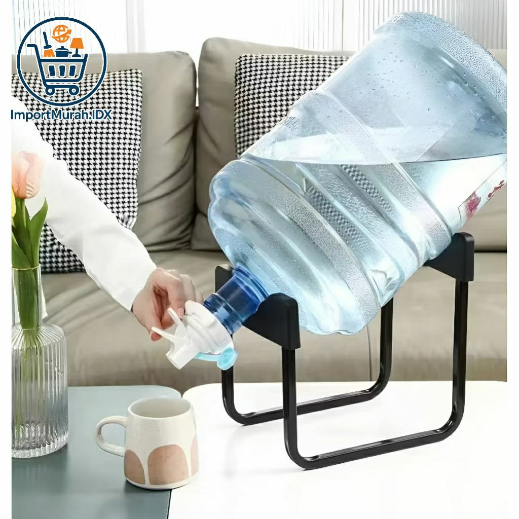 Jual Rak Galon U Model U Kran Air Minum Rack Aqua Set Penyangga Minuman ...