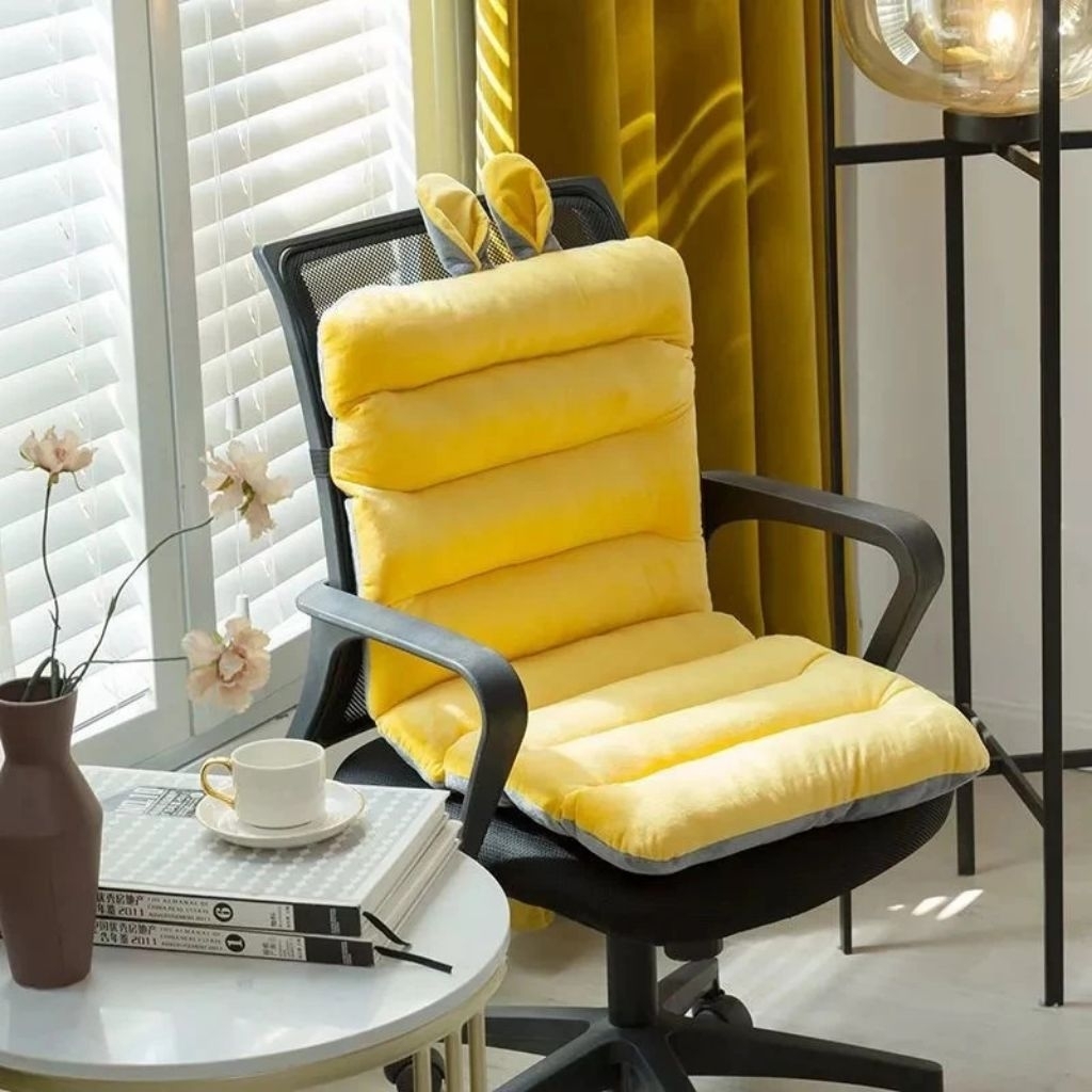 Jual boneka/bantal kursi kantor sandaran alas duduk kantor berlebel sni ...