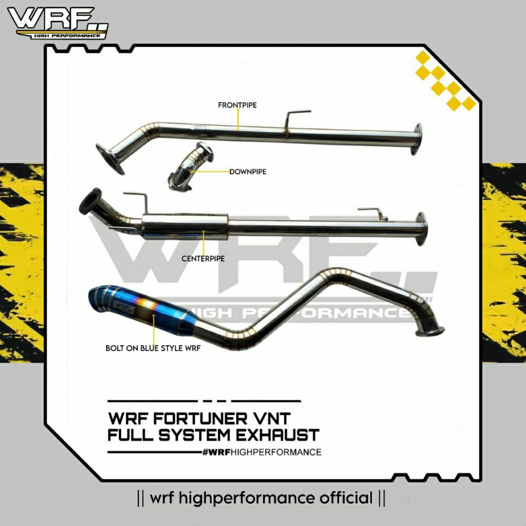 Jual WRF FULLSYSTEM FORTUNER VNT BLUE STYLE | Shopee Indonesia