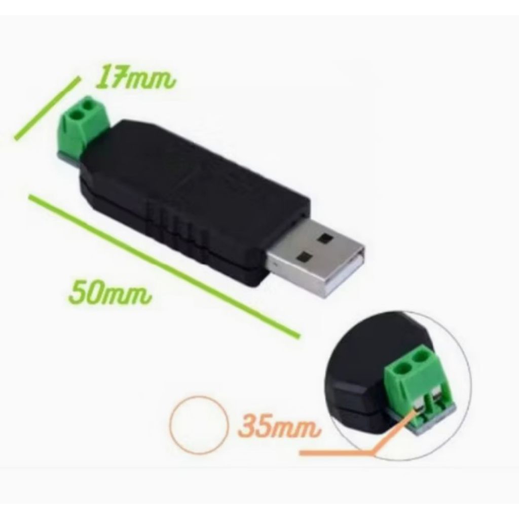 Jual USB to RS485 RS-485 Converter Adapter ch340 ch340g | Shopee Indonesia
