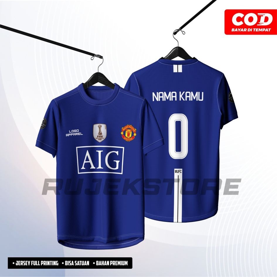 Jual Jersey MU UTD 3RD Printing | Shopee Indonesia